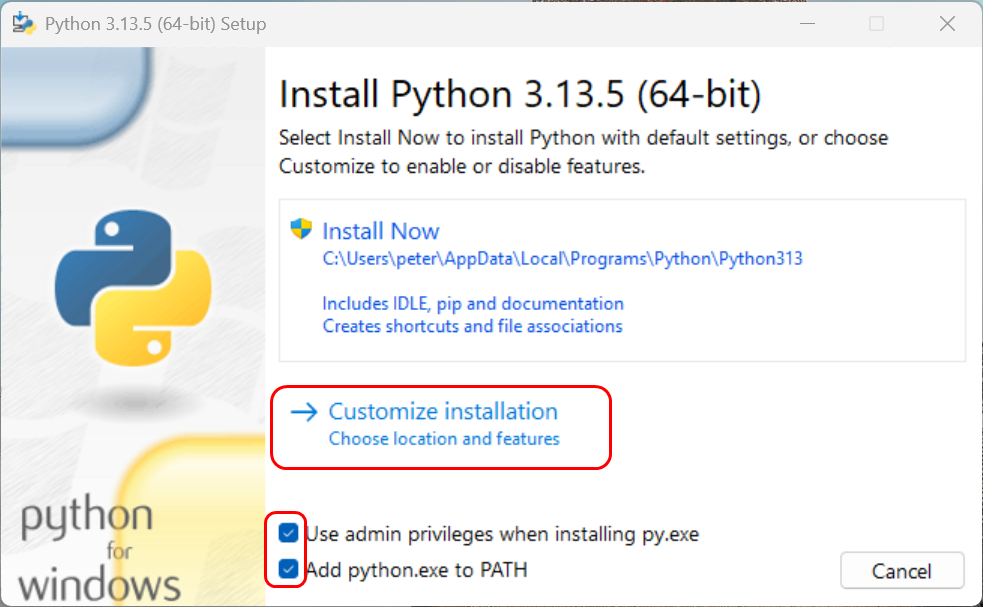 Python/Jupyter Installation unter Microsoft Windows