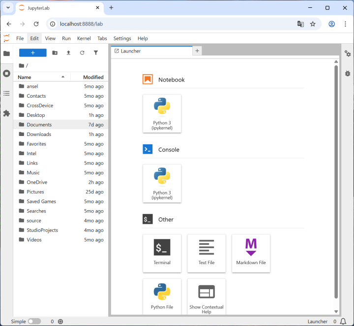 Python/Jupyter Installation unter Microsoft Windows